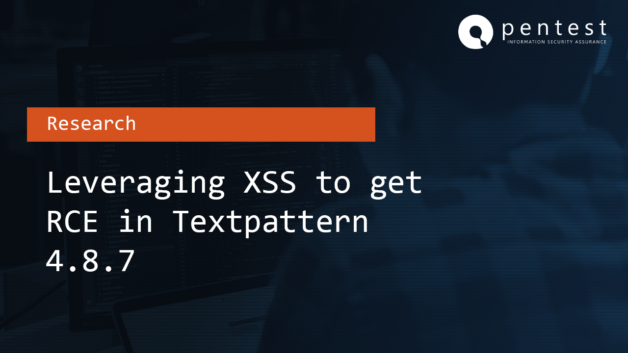 Leveraging XSS to get RCE in Textpattern | Pentest Limited